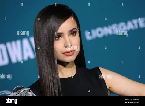 Sofia Carson At The Midway World Premiere Held At Regency Village