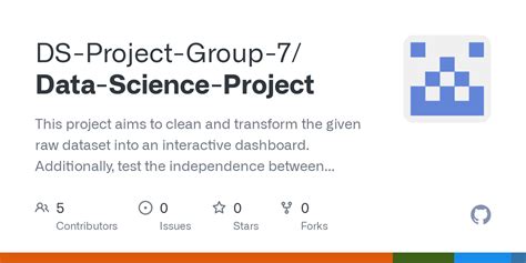 GitHub DS Project Group Data Science Project This Project Aims To Clean And Transform The
