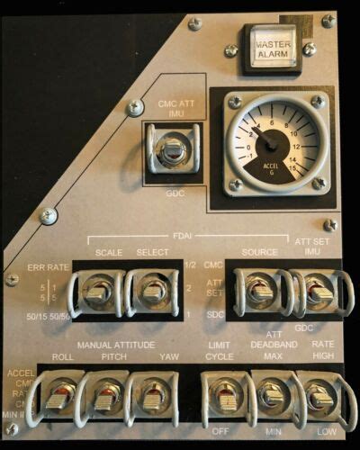 APOLLO COMMAND MODULE CONTROL PANEL DISPLAY Antique Price Guide Details Page