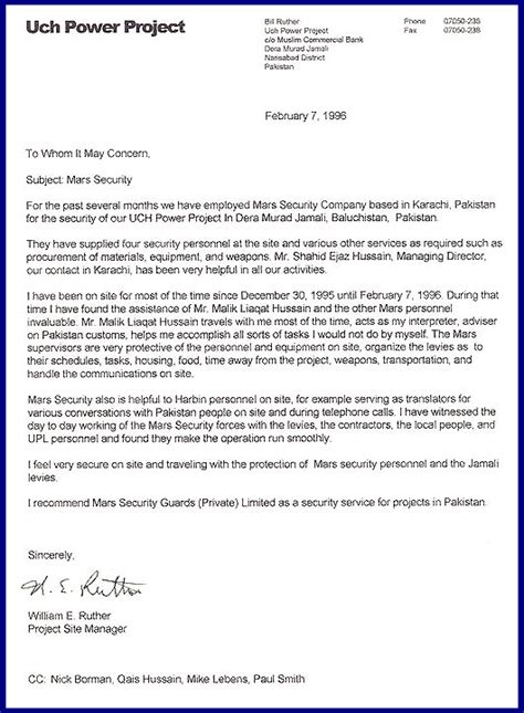 Performance Certificates Mars Security