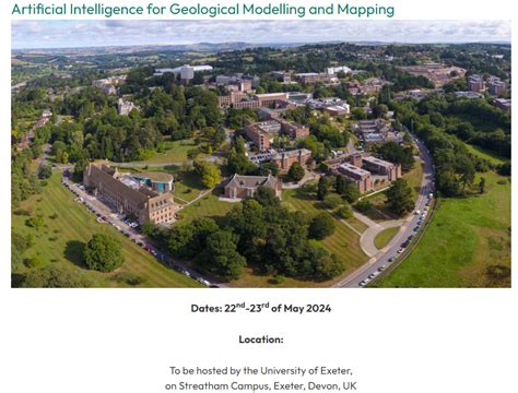 Artificial Intelligence For Geological Modelling And Mapping