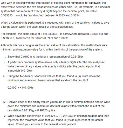 One Way Of Dealing With The Imprecision Of Floating