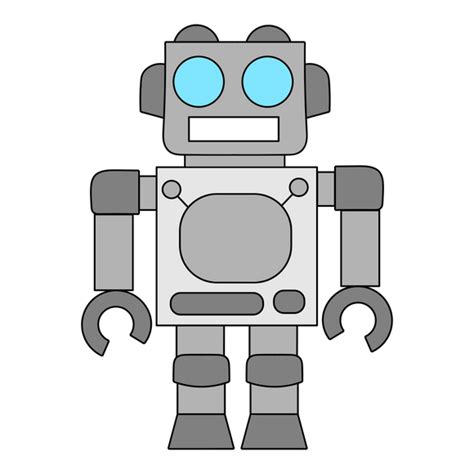 Retro Robot Cookie Cutter With Stamp Frosted Cutters