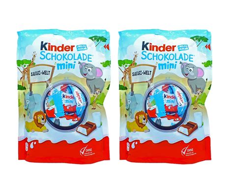 Шоколад Kinder Schokolade mini 120 гр. (2 шт.) - купить с доставкой по ...