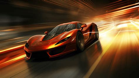 ai generated desktop wallpaper of car depicting speed 31584109 stock