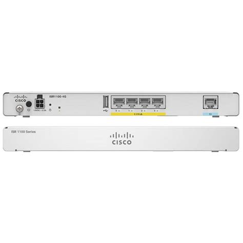 Isr1100 4g Cisco Wired Router Gigabit Ethernet Mindmachine
