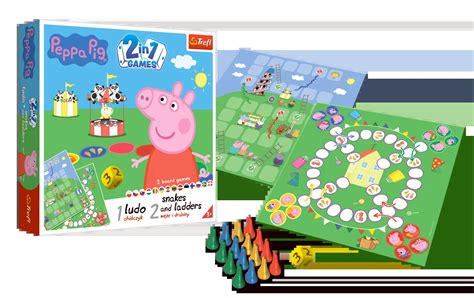 სამაგიდო თამაში ორი ერთში გოჭი პეპა