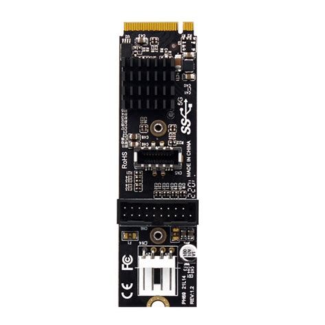 R* การ์ดอะแดปเตอร์ M 2 PCI-E เป็น USB3 1 PCI สําหรับ Express M Key เป็น ...