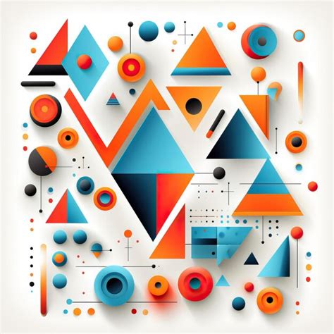 Premium Vector Flat Design Vector Geometric Patterns On White Background