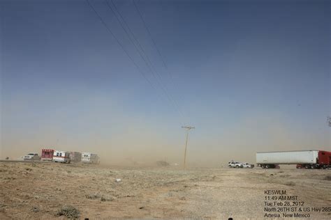 Video Of The Blinding Dust Storm In Artesia Nm Today