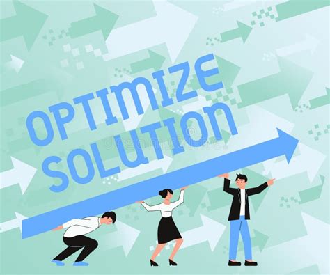 Handwriting Text Optimize Solution Business Idea Process Of Finding The Greatest Value Of The