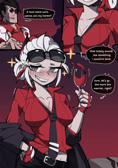 Justice And Helltaker Helltaker Drawn By Dol D Danbooru