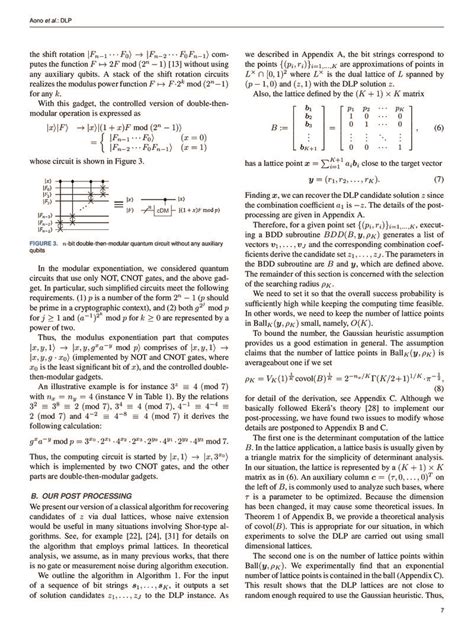 The Present And Future Of Discrete Logarithm Problems On Noisy Quantum