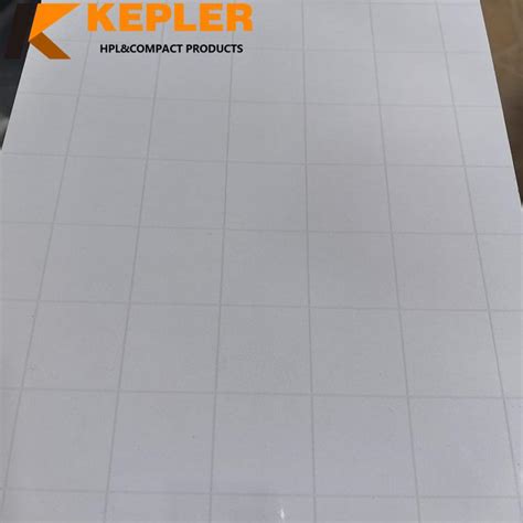 Grid Line Magnetic White Glossy Writable Hpl Board