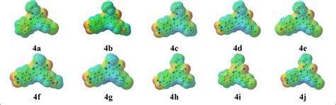 Molecular Electrostatic Potential Mep Of Pyridine 3 Carbonitrile