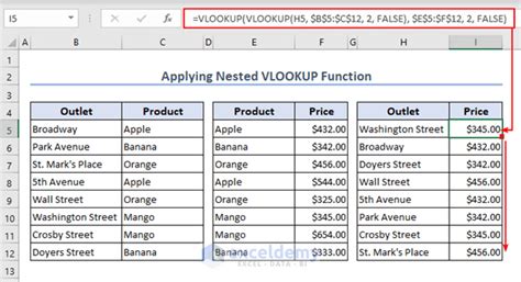 How To Vlookup Multiple Values In Excel