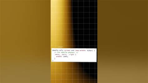 Responsive Part 8 Codingin17htmlcsscss Responsivewebdesign Shorts
