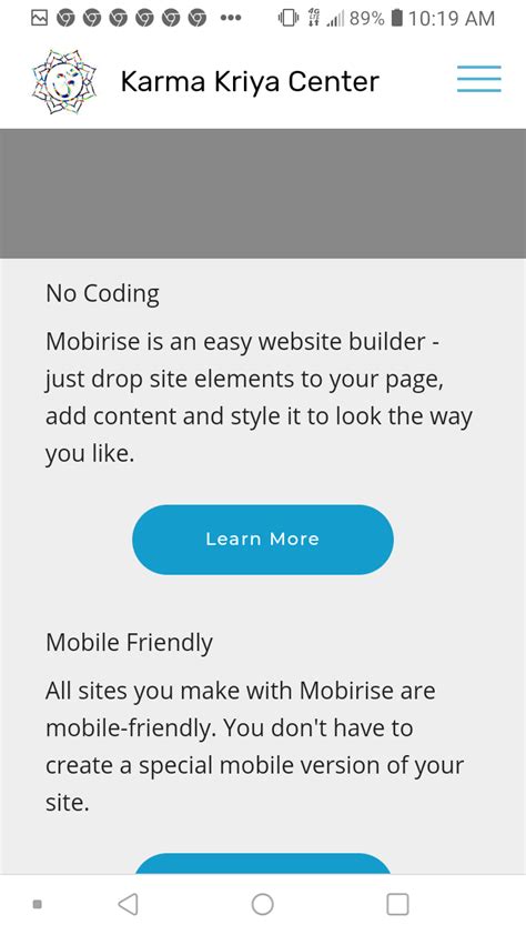 Excessive Padding On Mobile Site Mobirise Forums