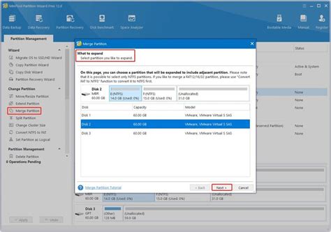 Gparted Merge Partitions Merge Partitions Using Gparted Partition Filing System Management Tool