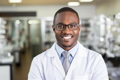 Premium Ai Image Portrait Confident Male Optometrist In Optometry Center