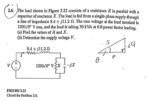 Solved Ga 2 6 The Load Shown In Figure 2 22 Consists Of A