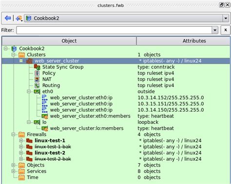 Howto Creating Firewall And Cluster Objects In Firewall Builder Nixcraft