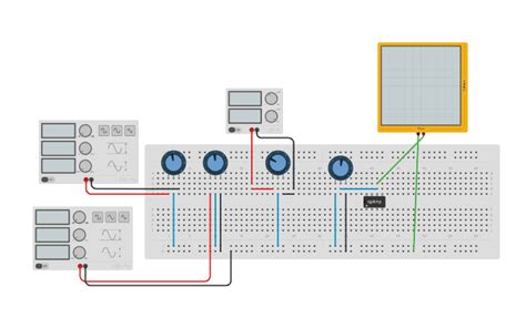 Circuit Design Amplificador De 3 Señales Tinkercad