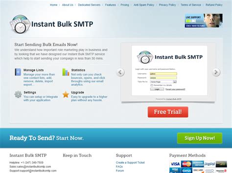 Instant Bulk Smtp Digital Marketing Supermarket