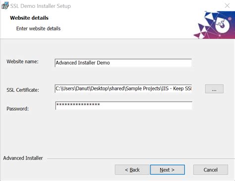 How To Bind The Ssl Certificate During The Upgrade Process Using Custom