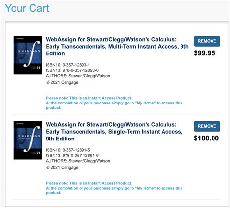 Math 150 Webassign Purchase Option Rsimonfraser