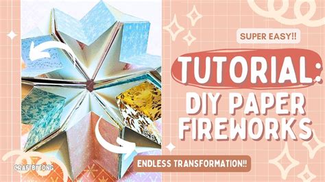 2 Minute Paper Firework Tutorial Mesmerizing Diy Everyone Can Make 🔥 Youtube