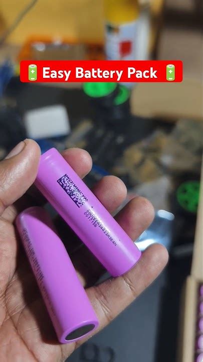 How To Make Battery Pack Easy 18650 Arduinounoprojects Arduinouno Arduino Diyelectronics