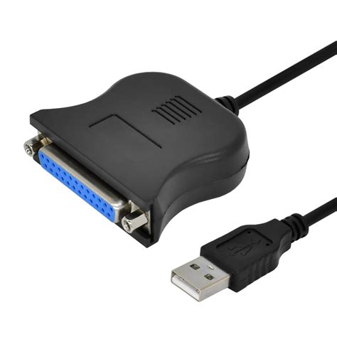 Usb转db25并口打印线 Usb2 0转老式25孔打印机扫描仪连接线免驱动 虎窝淘