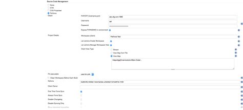 Unable To Sync Source Code Using The Perforce Plugin For Jenkins