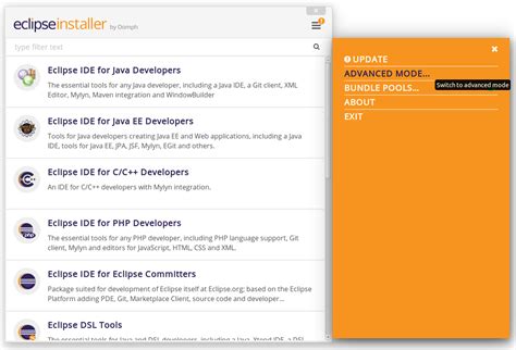 Customized Eclipse Ide Provisioning With Oomph Tutorial