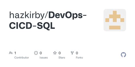 Github Hazkirbydevops Cicd Sql