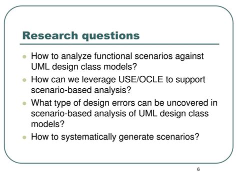 Ppt Scenario Based Analysis Of Uml Design Class Models Powerpoint