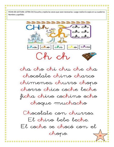 Atividades Para Alfabetizacao Com Cha Che Chi Cho Chu | Lectura, Letras, Cuadernos