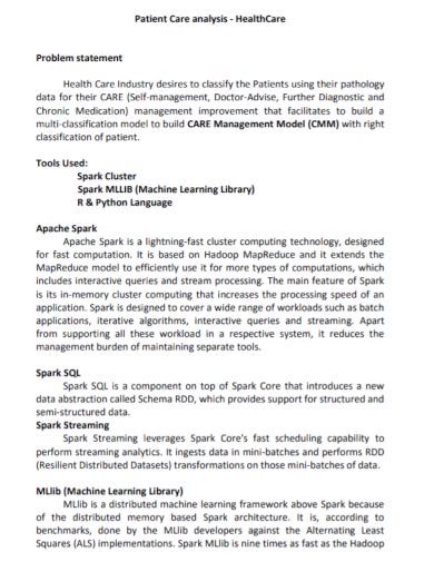 Free 7 Patient Problem Statement Samples [ Safety Nursing System ]