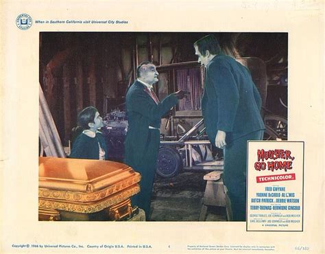 Lobby Card From The Film Munster Go Home