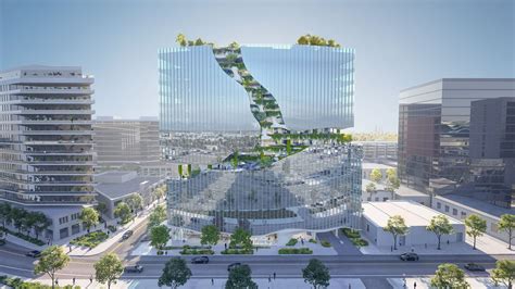 Mad Architects Reveals Denver Tower With Storey Landscaped Rift