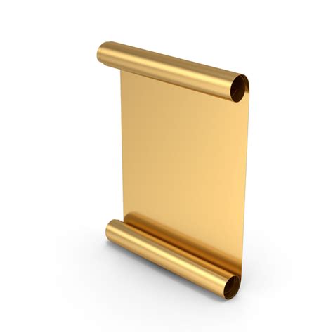 Gold Scroll Paper Png Images And Psds For Download Pixelsquid S119015957