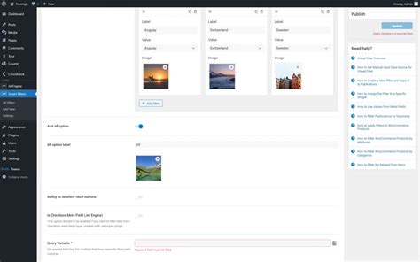 How To Create Visual Filter With The Posts Data Source