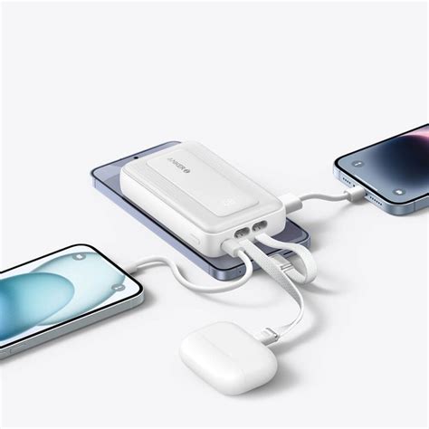 Anker Zolo Powerbank Mah W Z Vgrajenima Kabloma