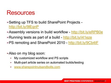 automated builds and ui testing in sharepoint 2010 development ppt