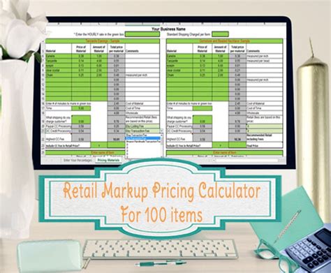 Retail Markup Calculator Markup Pricing Formula Excel Margin Formula