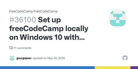 Set Up Freecodecamp Locally On Windows 10 With Docker Toolbox · Issue