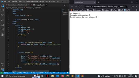 Diferencia Edades Logica Programacion 1 Lógica De Programación