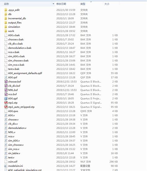 基于fpga的2ask的解调程序erilog代码quartus仿真quartus Ii2ask和4ask调制解调仿真 Csdn博客