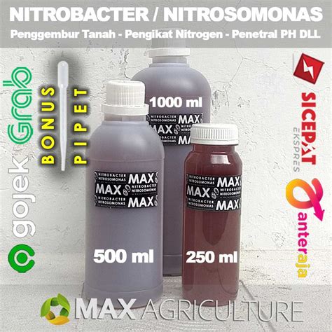 Jual Biang Nitrobacter Nitrosomonas Pertanian Tanaman Pembenah Tanah 500 Ml Shopee Indonesia